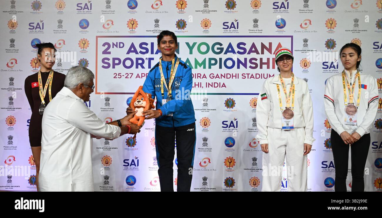 NEW DELHI, INDIA - APRIL 26: Culture Minister Gajendra Singh Shekhawat during the 2nd Asian ...