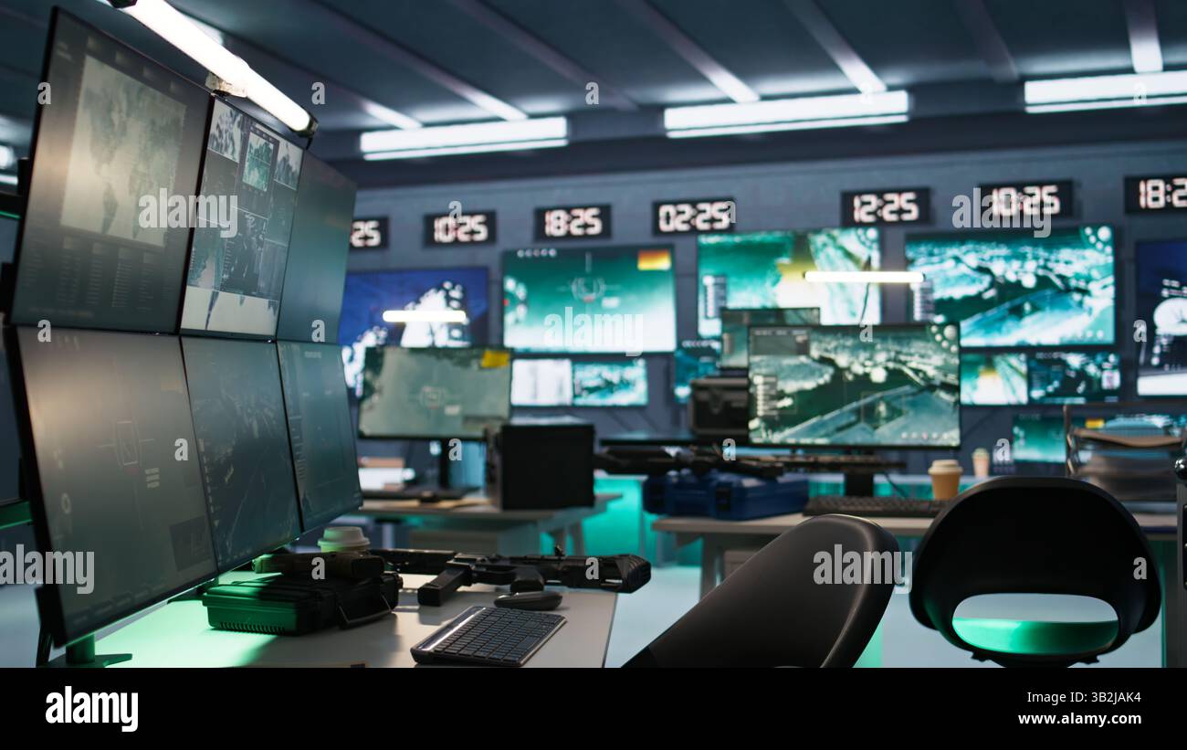 Advanced technology devices in army governmental establishment used for ...