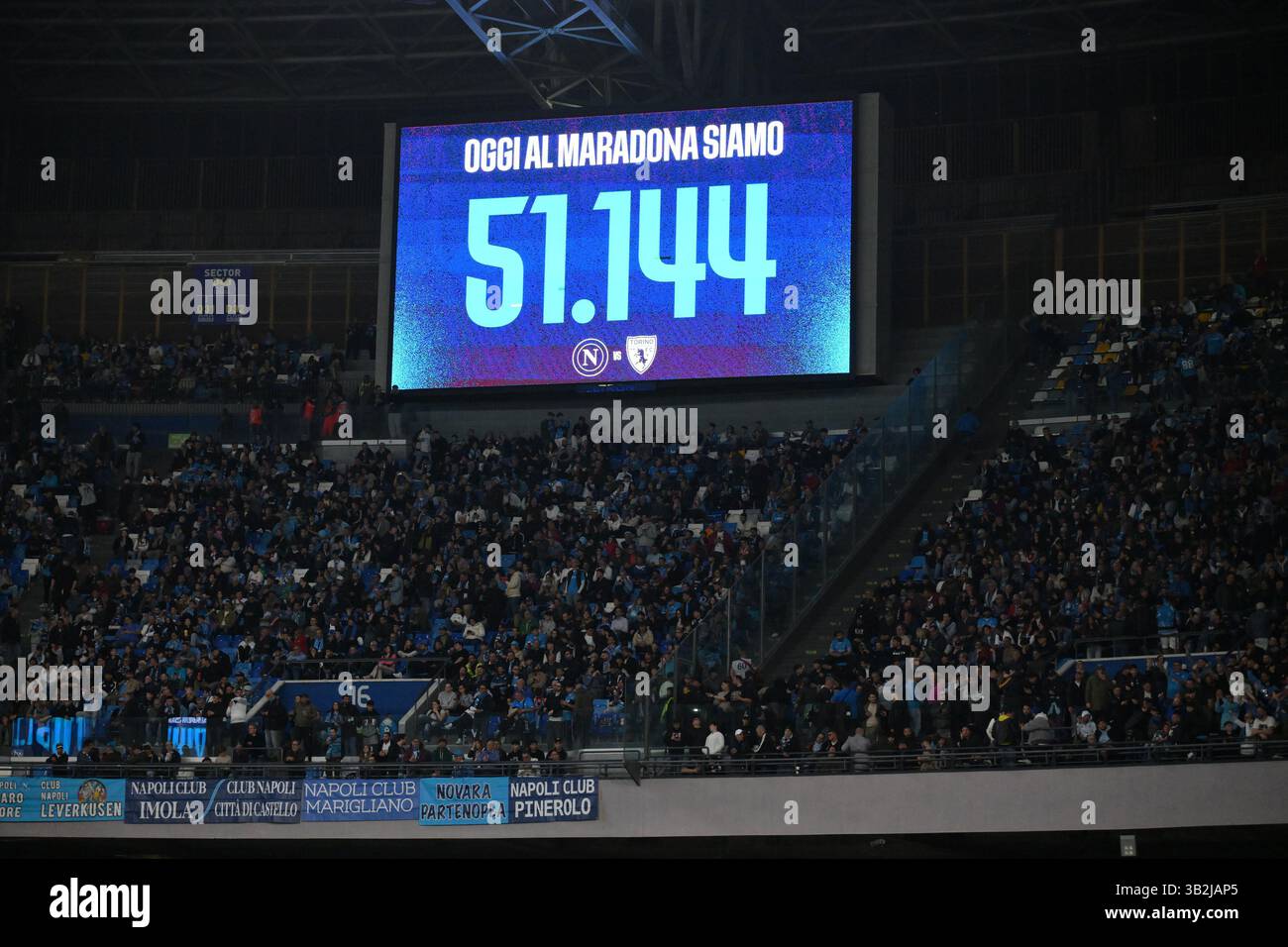 Naples, Italy. 27th April 2025, Stadio Diego Armando Maradona, Naples ...