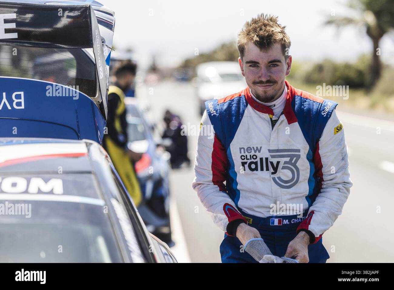 CHATILLON Matteo, Renault Clio Rally3, portrait during the 2025 Rally ...
