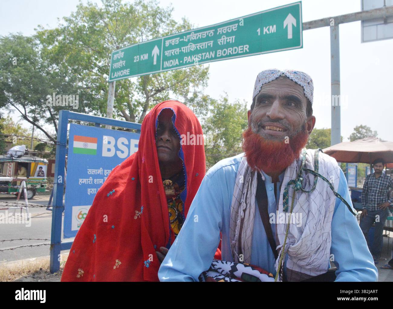 AMRITSAR, INDIA - APRIL 26: Indian citizen arrived from Pakistan at ...