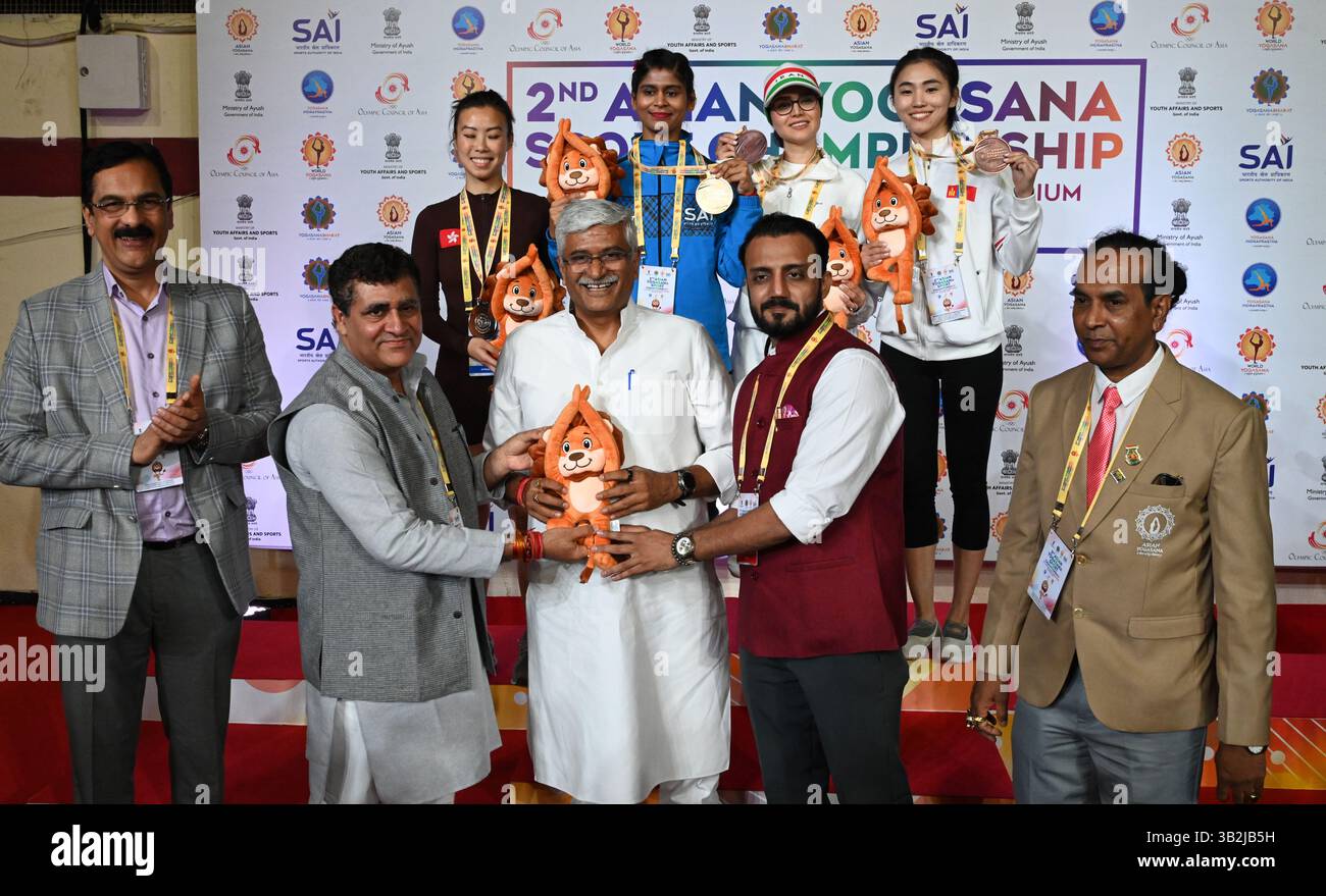 NEW DELHI, INDIA - APRIL 26: Culture Minister Gajendra Singh Shekhawat during the 2nd Asian ...