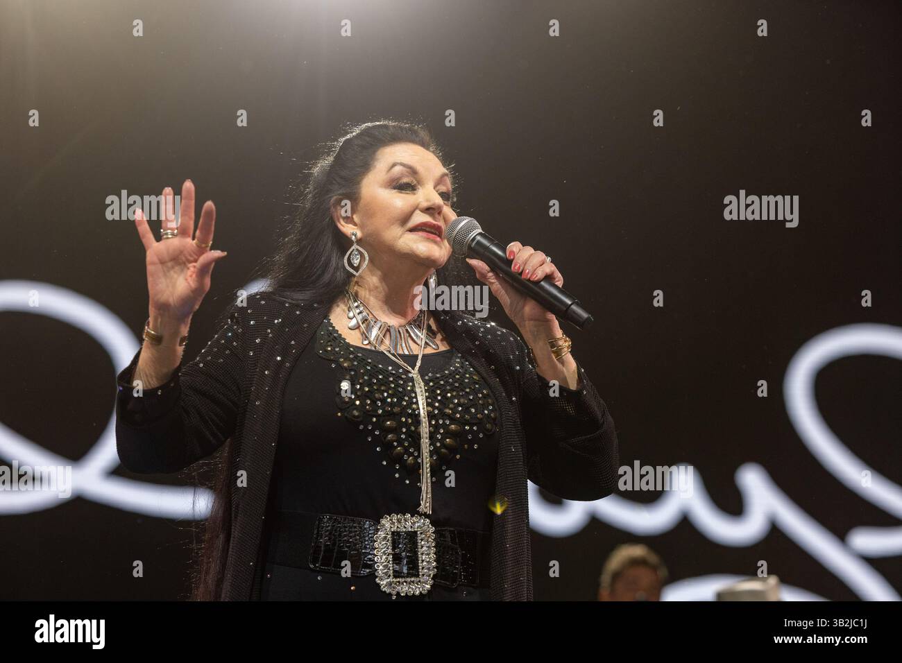 Indio, USA. 26th Apr, 2025. Crystal Gayle during the Stagecoach Music ...