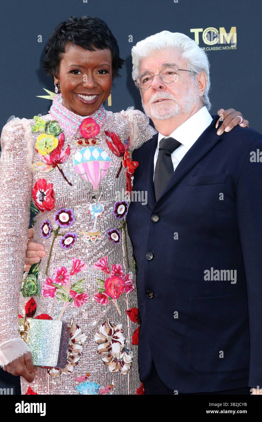 Ca. 26th Apr, 2025. Mellody Hobson, George Lucas at arrivals for 50th ...