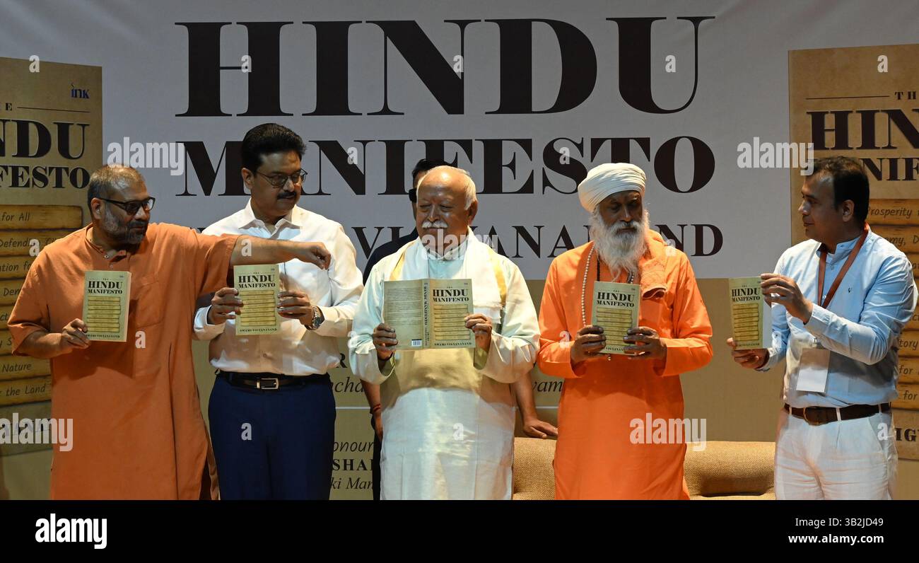 NEW DELHI, INDIA - APRIL 26: Rashtriya Swayamsevak Sangh (RSS) Chief ...