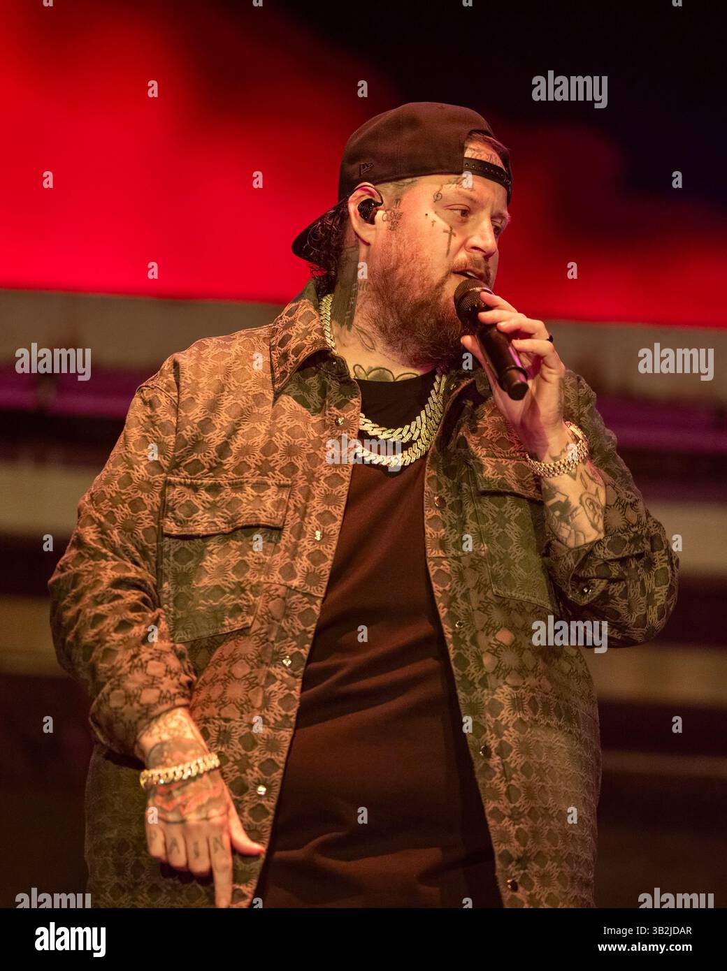 Indio, USA. 26th Apr, 2025. Jelly Roll (Jason DeFord) during the ...