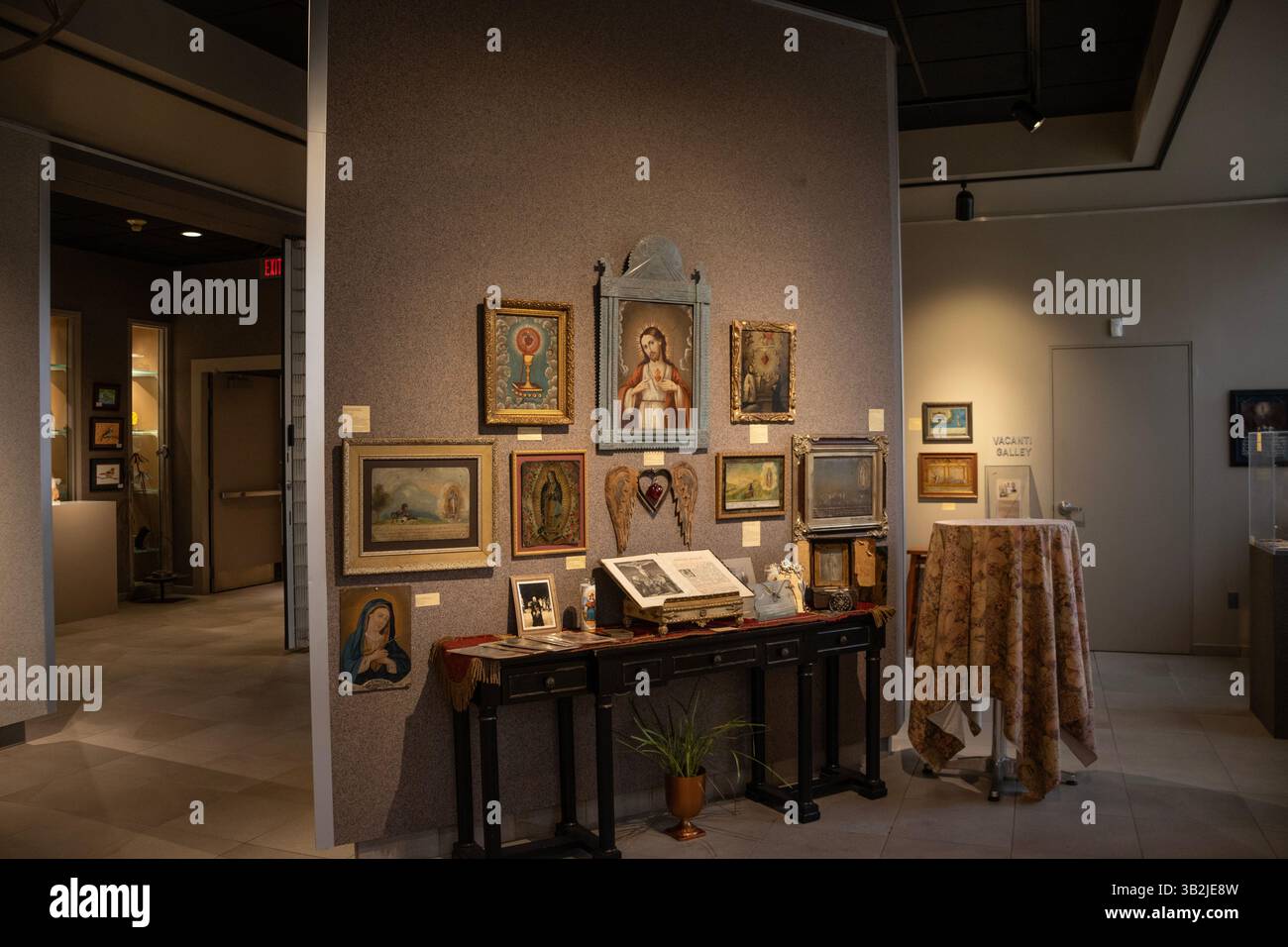 Exhibit called Saints Above and Sinners Below, Mexican and Spanish ...