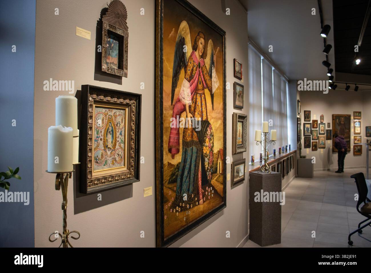 Exhibit called Saints Above and Sinners Below, Mexican and Spanish ...