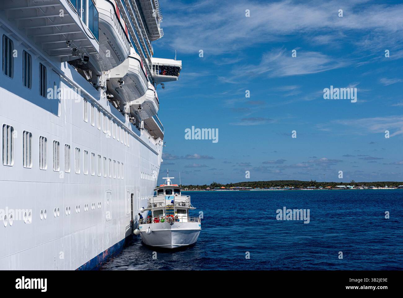 MIAMI, FLORIDA - January 30, 2025: Tender Alongside Enchanted Princess ...