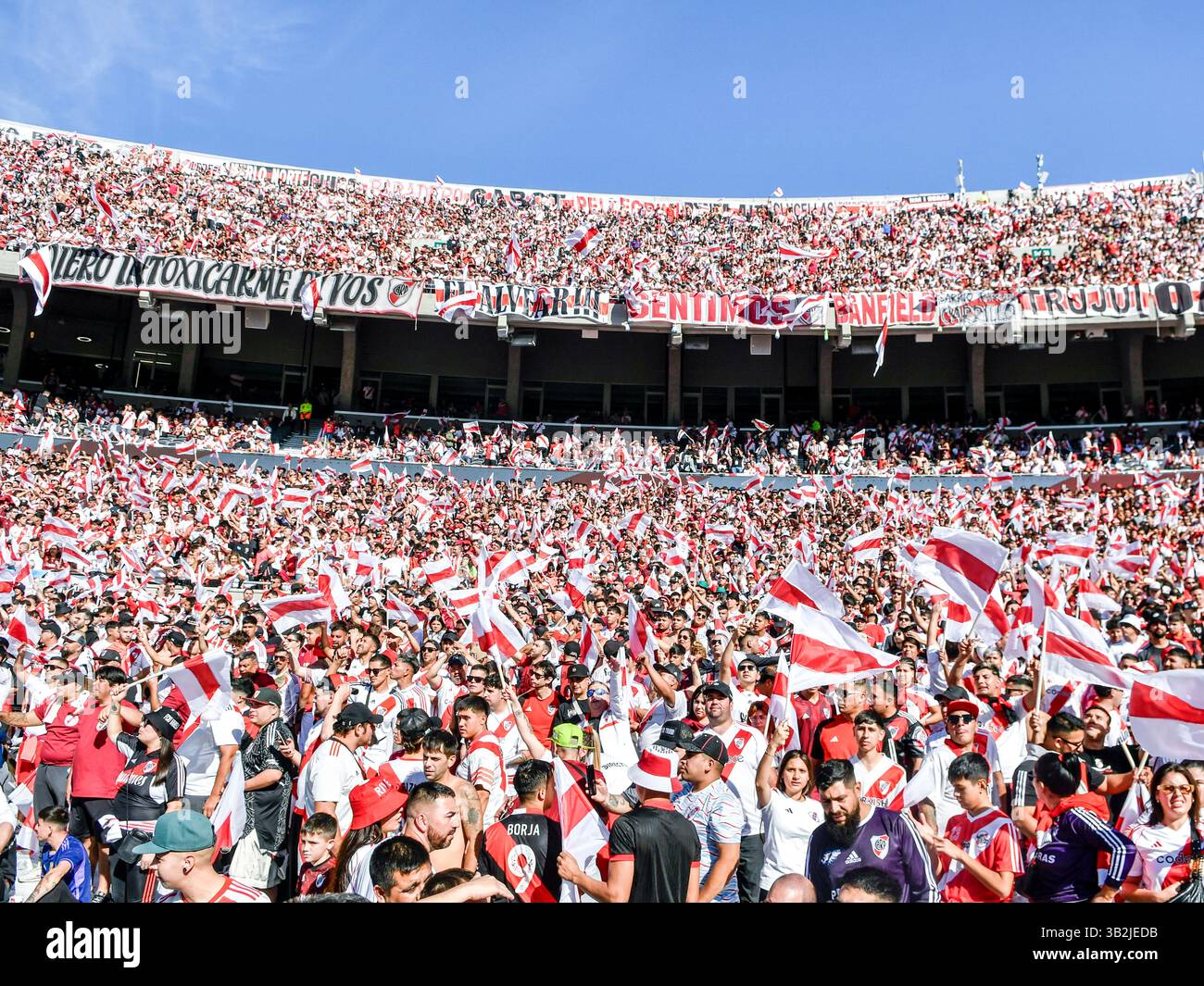 Buenos Aires, Argentina. April 27, 2025. Players from Club Atletico ...