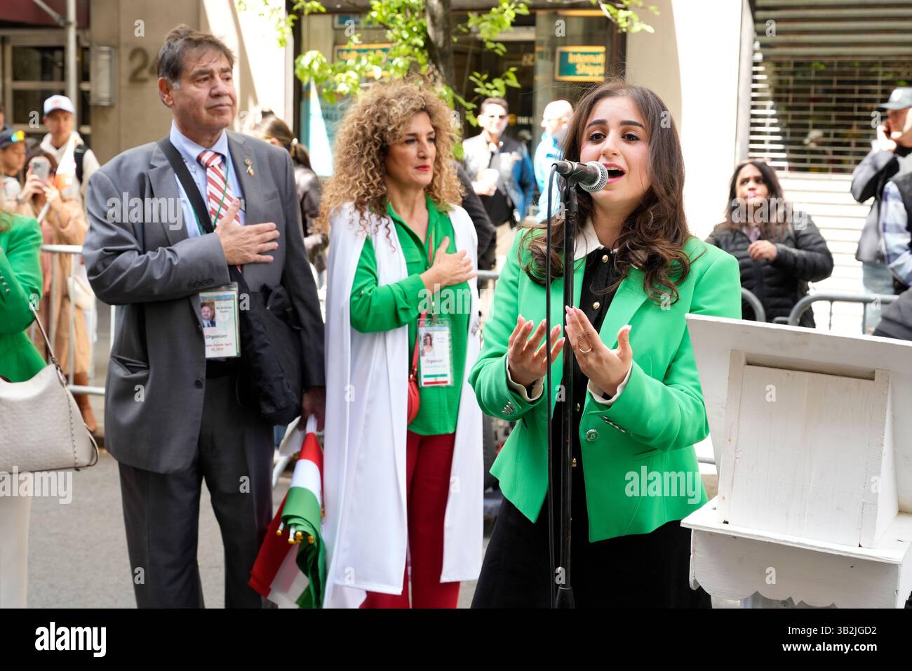 New York, United States. 27th Apr, 2025. The 2025 Persian Day Parade ...