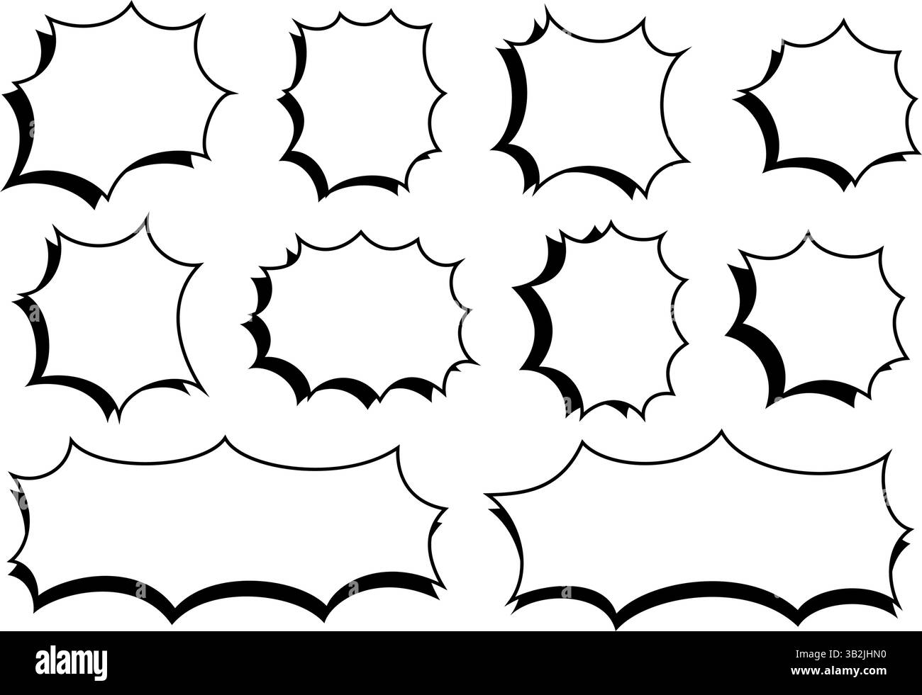 Sound bubbles Cut Out Stock Images & Pictures - Alamy