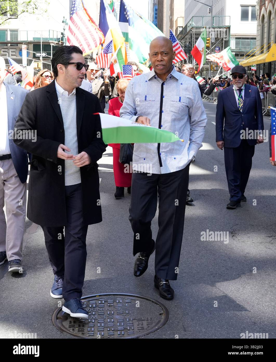 New York, United States. 27th Apr, 2025. The 2025 Persian Day Parade ...