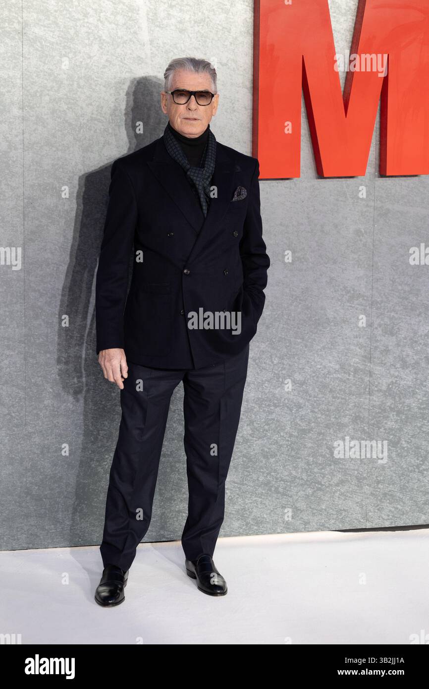 Celebs attend the Global Premiere of Paramount+ series Mobland at Odeon ...