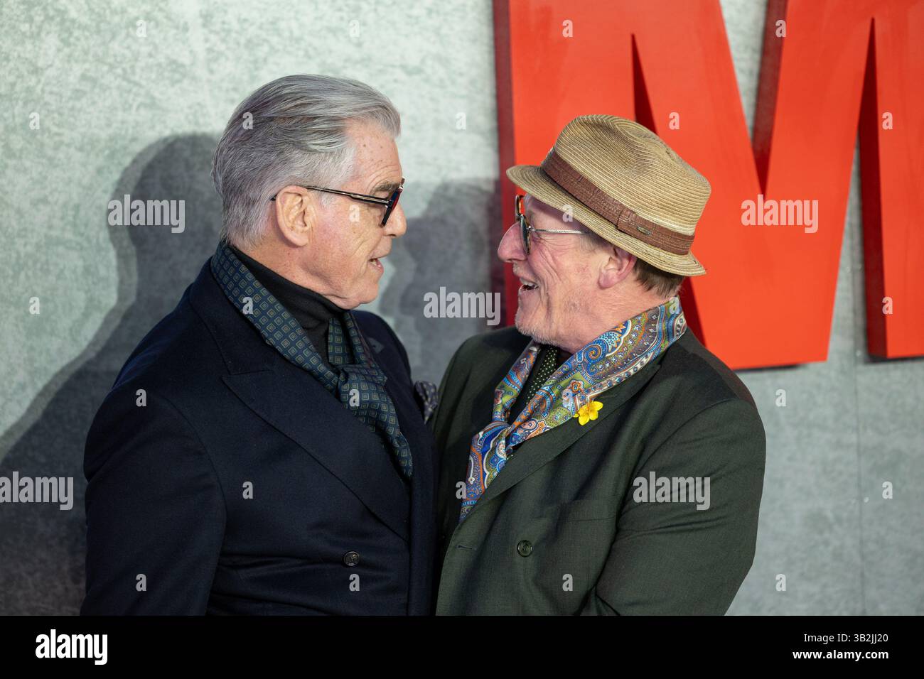 Celebs attend the Global Premiere of Paramount+ series Mobland at Odeon ...