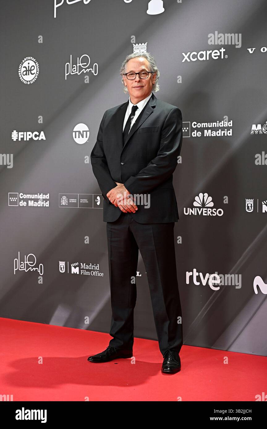 Rodrigo Prieto on the red carpet of the PLATINO Awards for Ibero ...