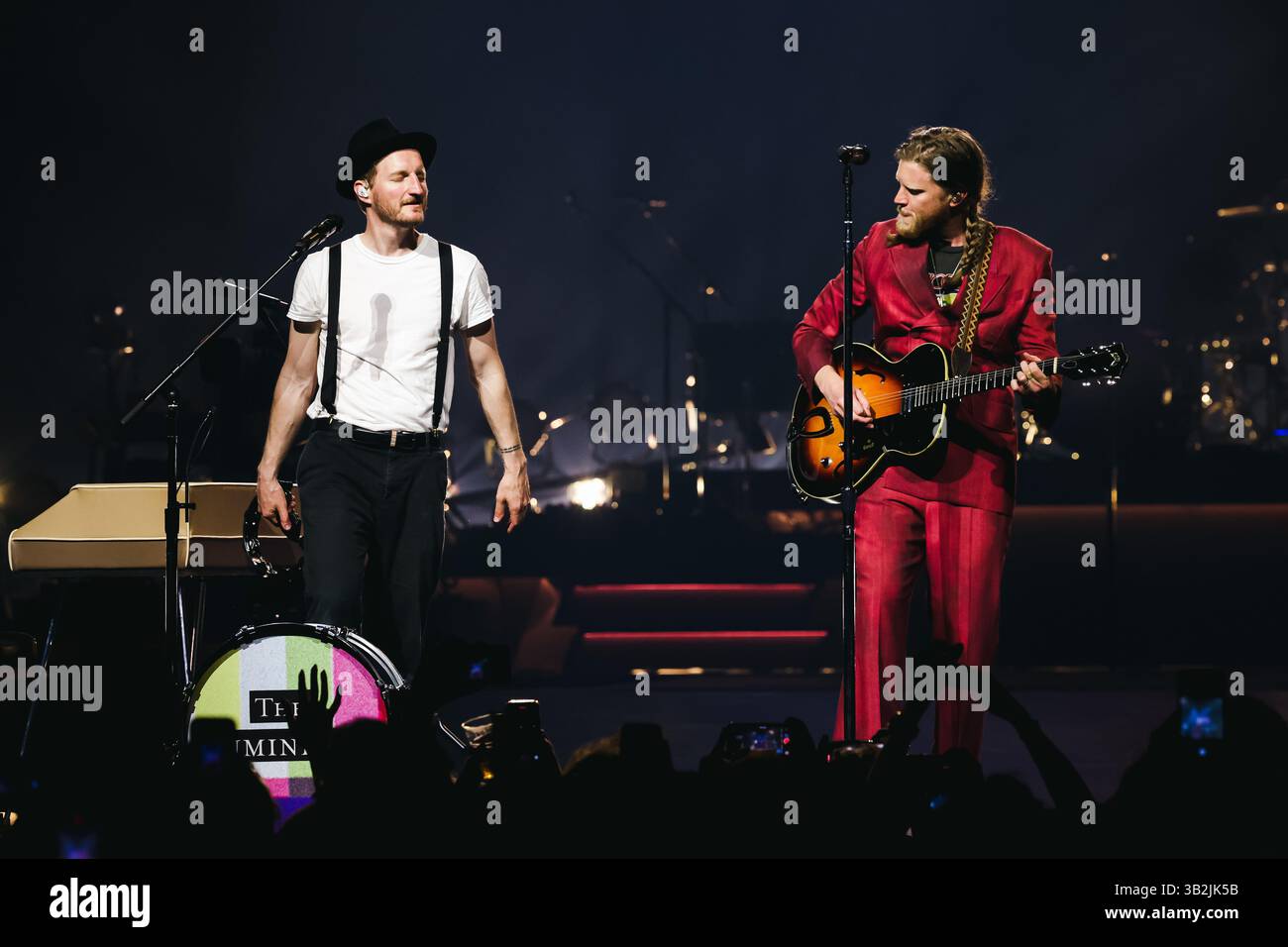 Milan, The Lumineers perform in concert during The Automatic World Tour ...