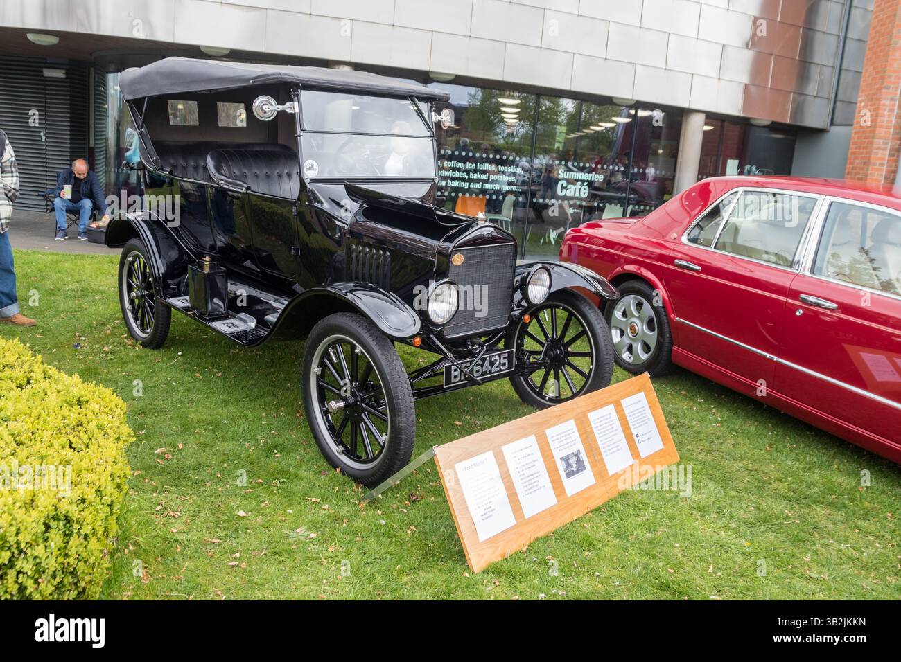 Ford model T in Black year 1923, on display at car show in Coatbridge ...