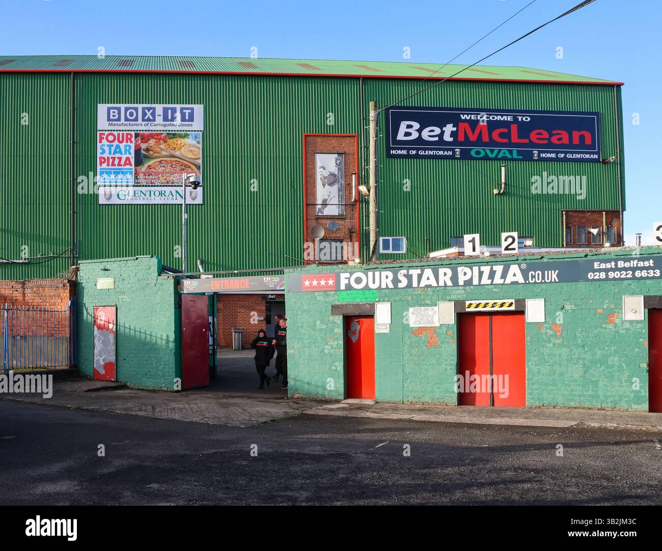 Bet McLean Oval, Belfast, Northern Ireland, UK. 12 Oct 2024. Sports ...