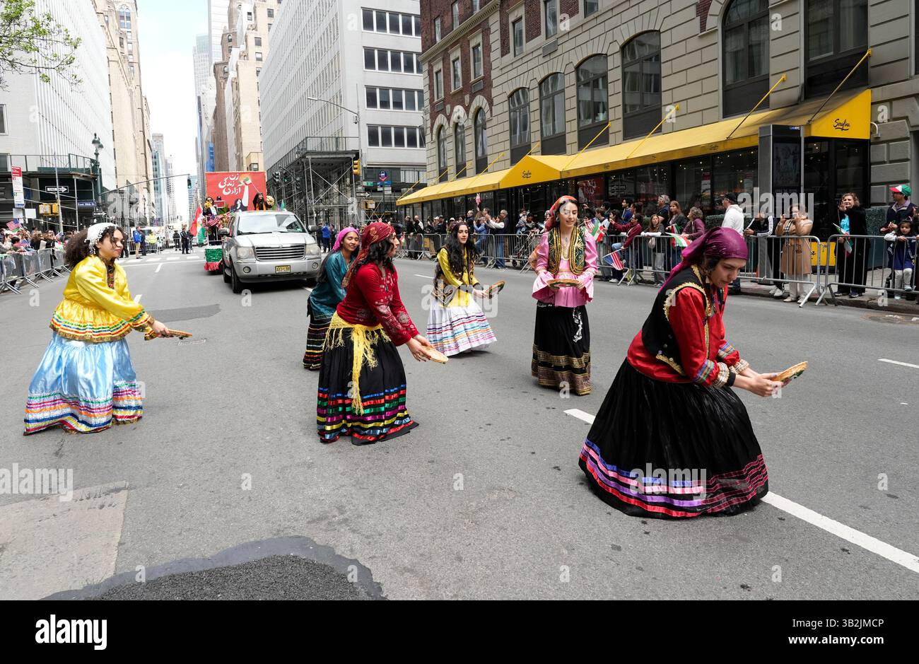 New York, United States. 27th Apr, 2025. The 2025 Persian Day Parade ...