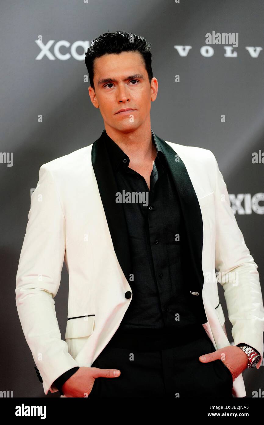 Madrid. Spain. 20250427, Christian Mcgaffney attends 12nd Platino ...