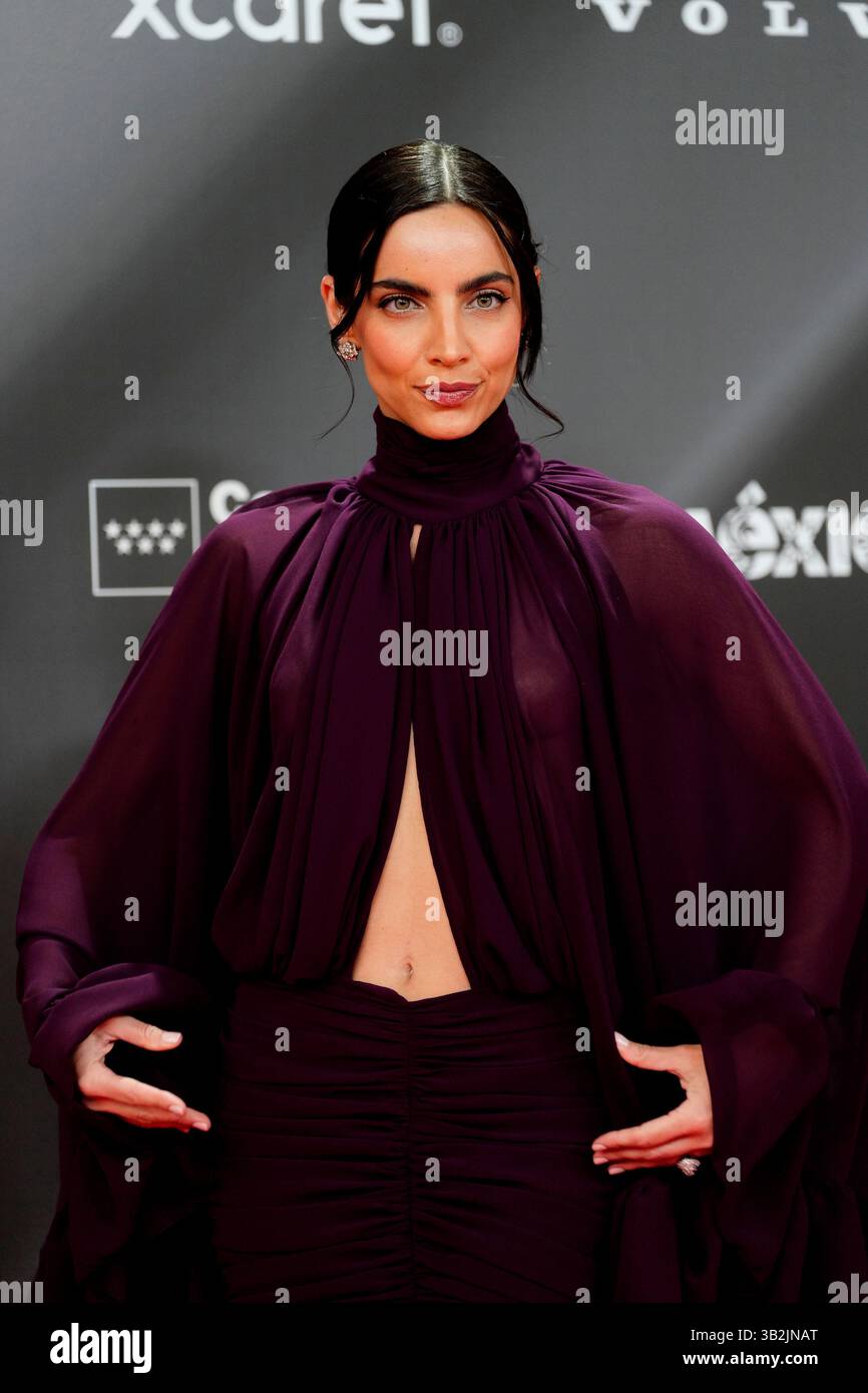 Madrid. Spain. 20250427, Maria Gabriela de Faria attends 12nd Platino ...