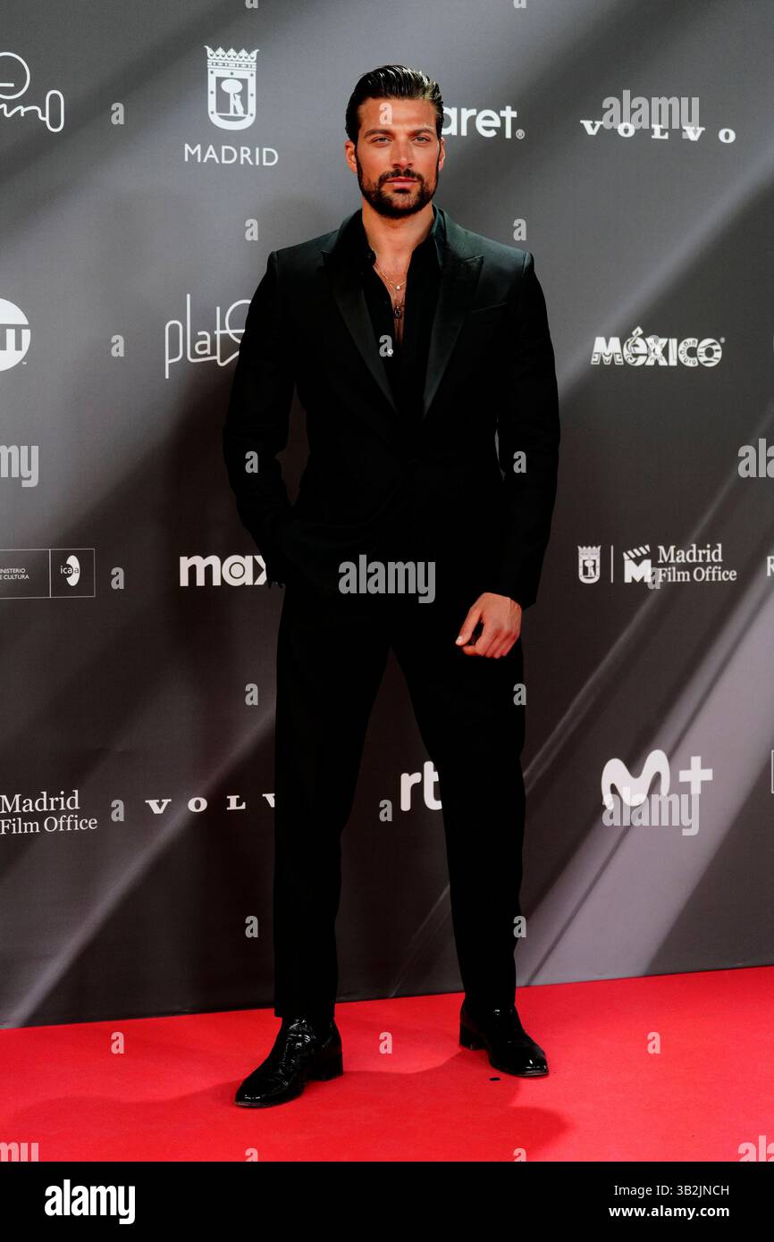 Madrid. Spain. 20250427, Simone Susinna attends 12nd Platino Awards ...