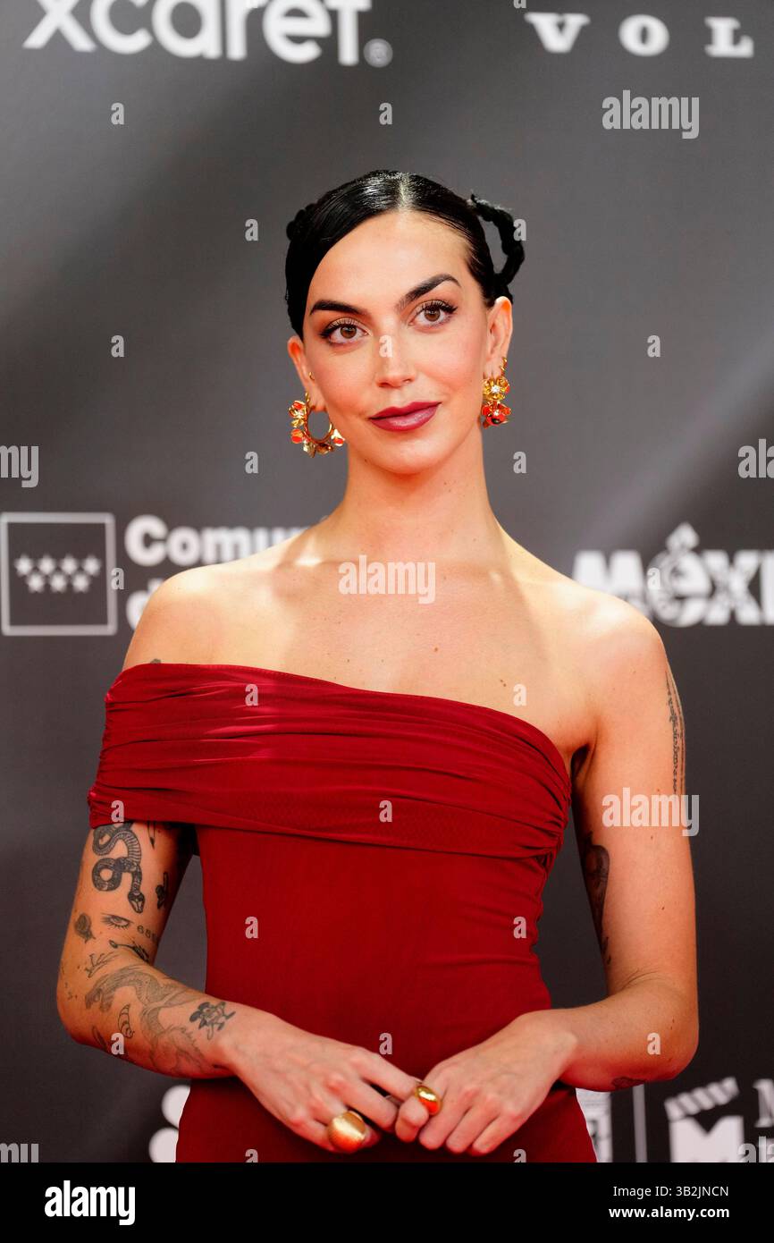 Madrid. Spain. 20250427, Maria Valero attends 12nd Platino Awards 2025 ...