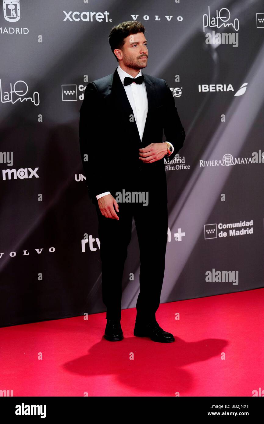 Madrid. Spain. 20250427, Pablo Alboran attends 12nd Platino Awards 2025 ...
