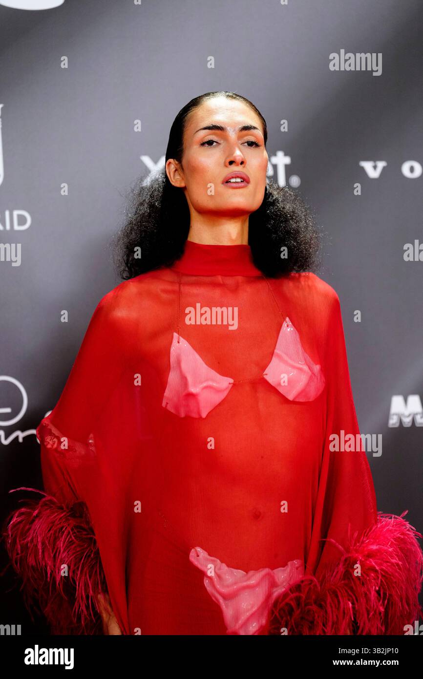 Madrid. Spain. 20250427, Mina Serrano attends 12nd Platino Awards 2025 ...