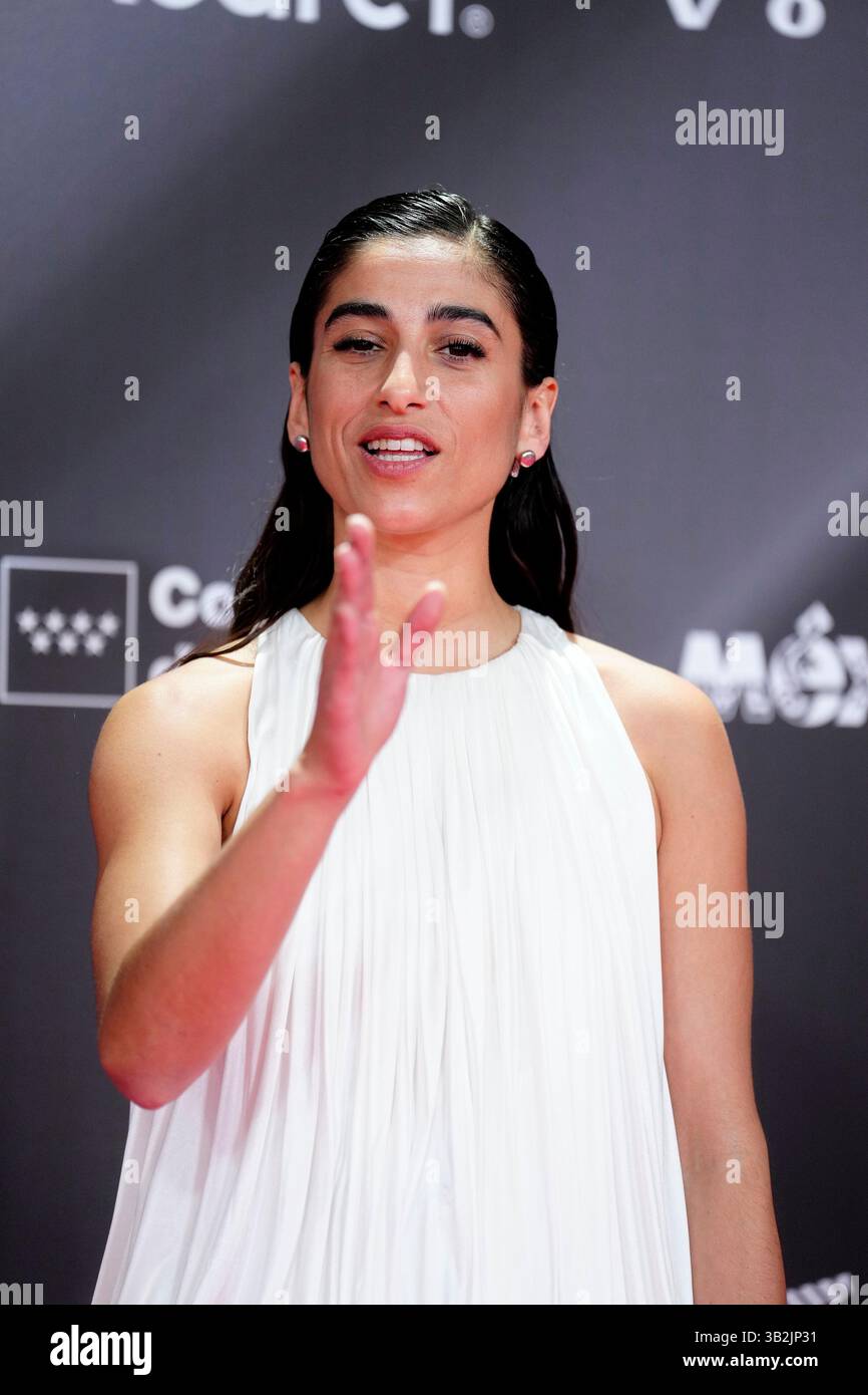 Madrid. Spain. 20250427, Carolina Yuste attends 12nd Platino Awards ...