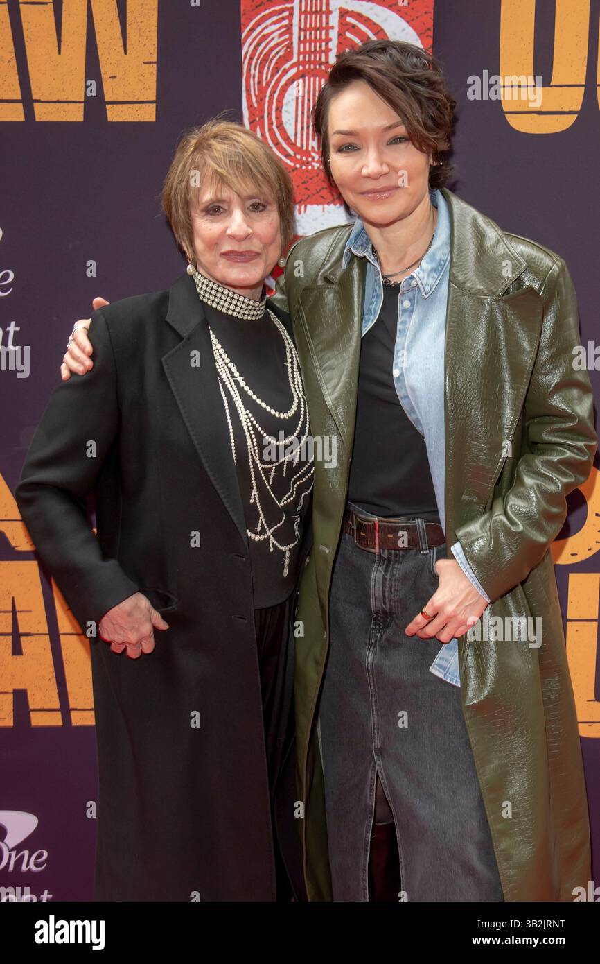 NEW YORK, NEW YORK - APRIL 27: (L-R) Patti LuPone and Katrina Lenk ...