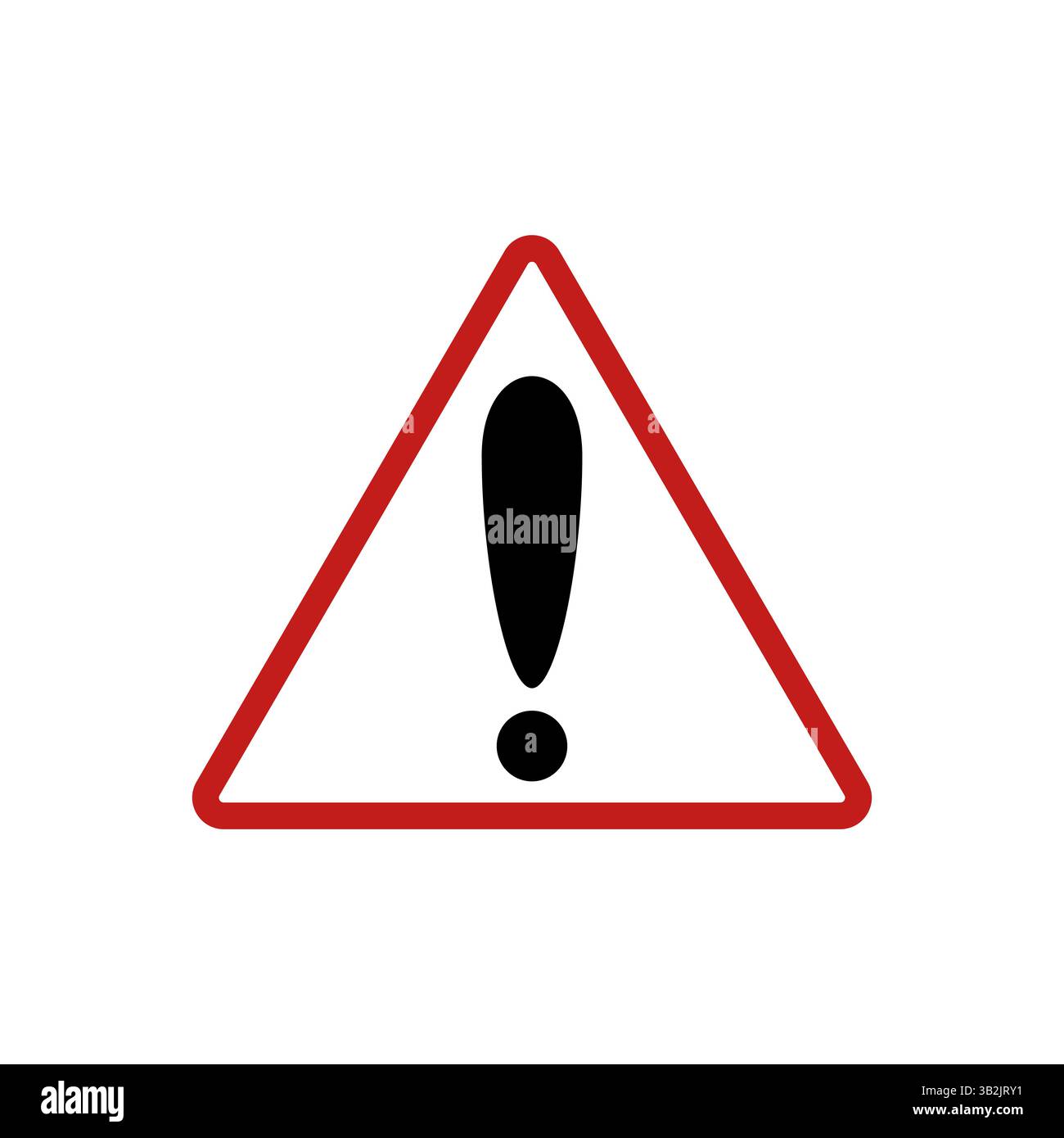Warning alert icon. Caution danger symbol. Triangle exclamation mark. Vector illustration Stock ...