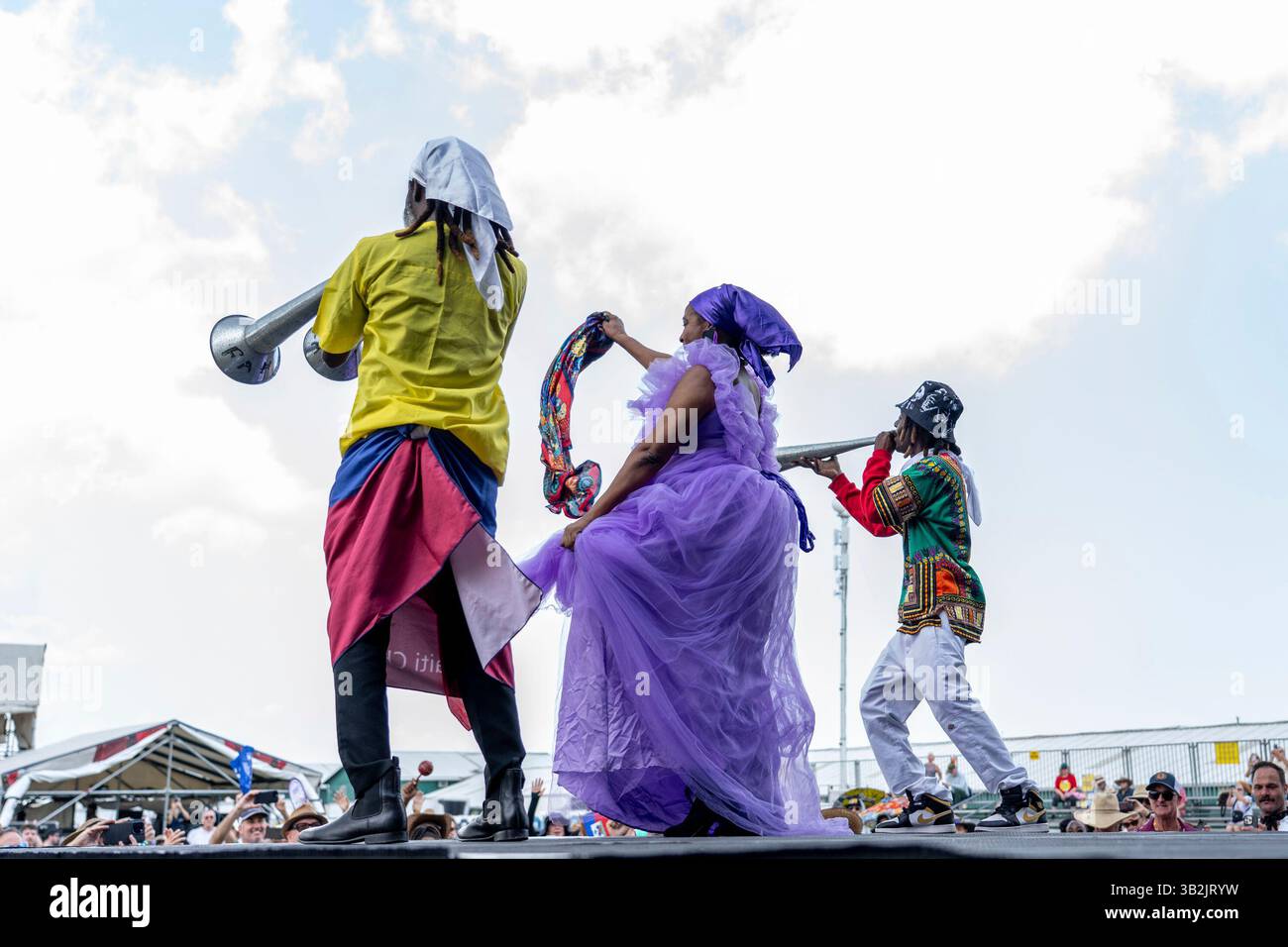 Lunise Morse of RAM of Haiti performs during the first weekend of the ...