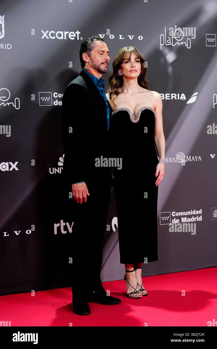 April 27, 2025, Madrid, Madrid, Spain: Paco Leon, Lux Pascal attends ...