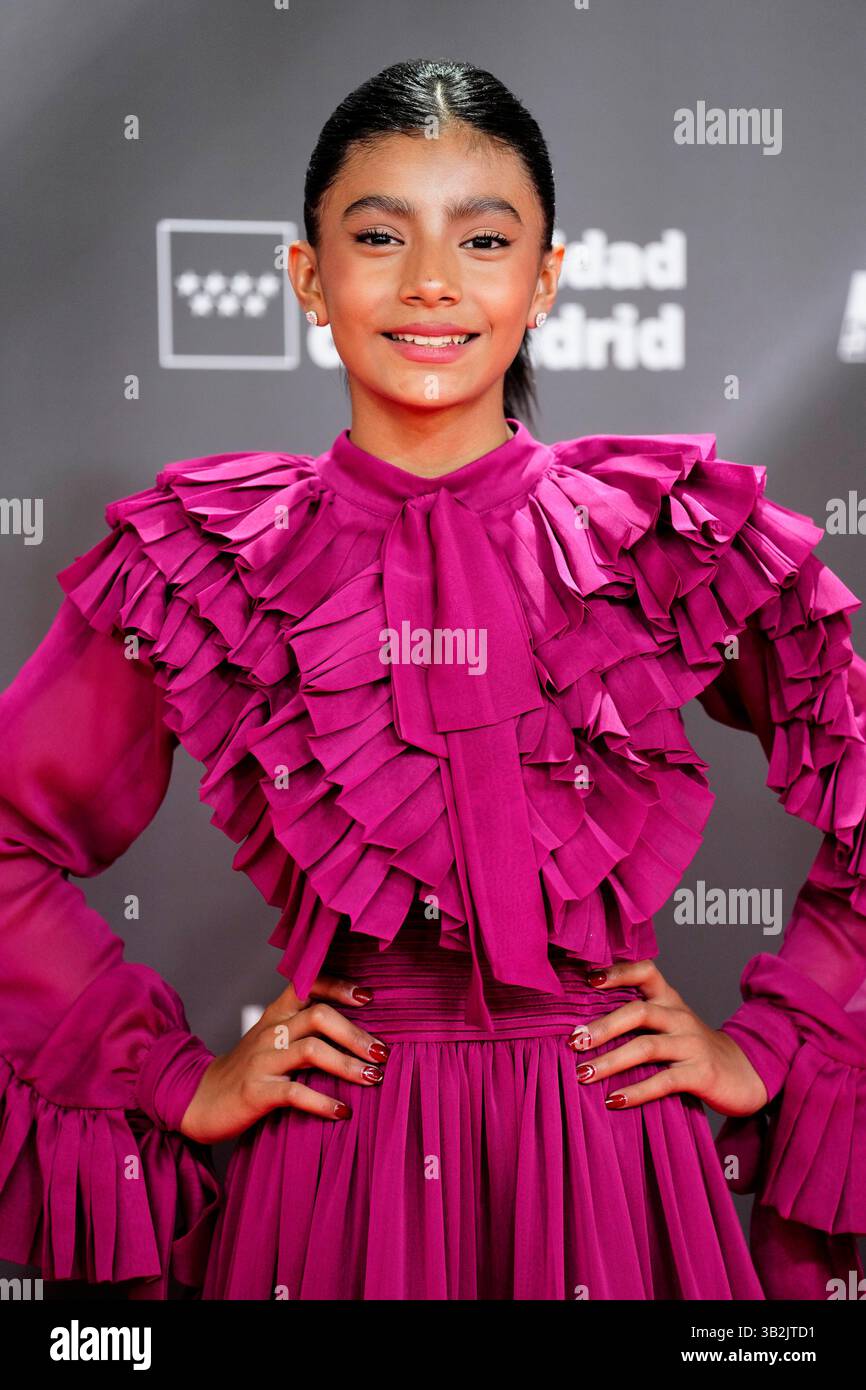 April 27, 2025, Madrid, Madrid, Spain: Frida Sofia Cruz attends 12nd ...