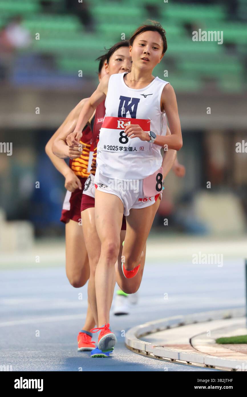 Lemon Gas Stadium Hiratsuka, Kanagawa, Japan. 25th Apr, 2025. Ayaka Maeda, APRIL 25, 2025 ...