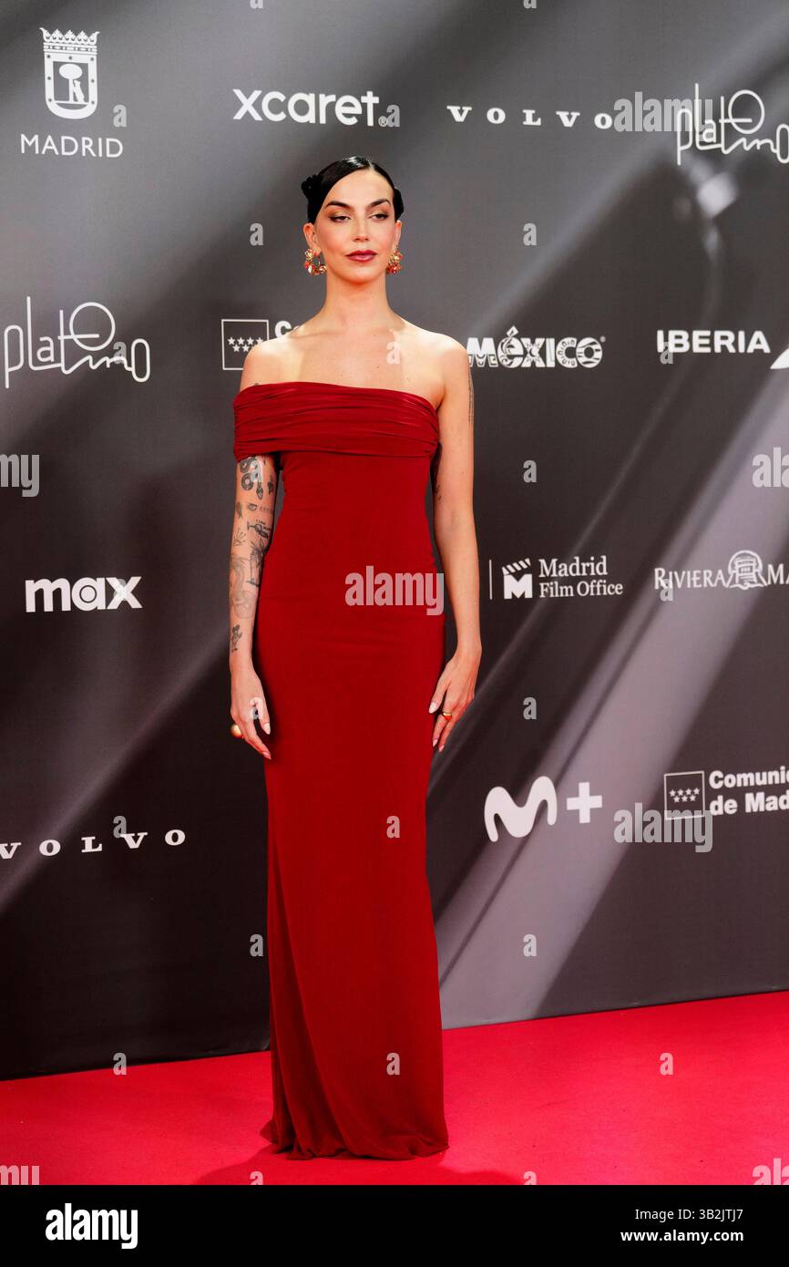 April 27, 2025, Madrid, Madrid, Spain: Maria Valero attends 12nd ...