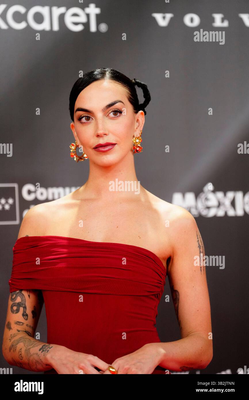 April 27, 2025, Madrid, Madrid, Spain: Maria Valero attends 12nd ...