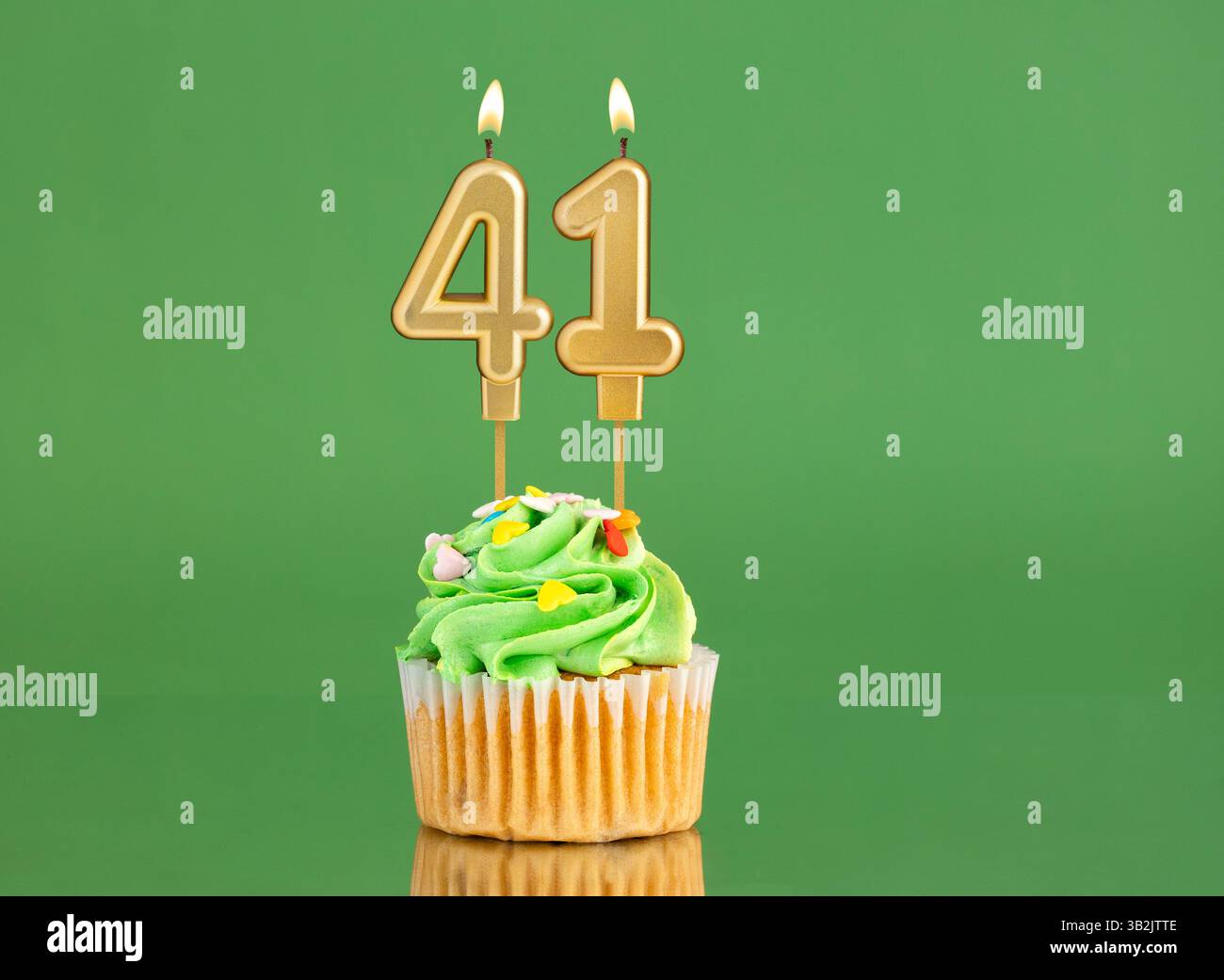 Number 41 on green hi-res stock photography and images - Alamy