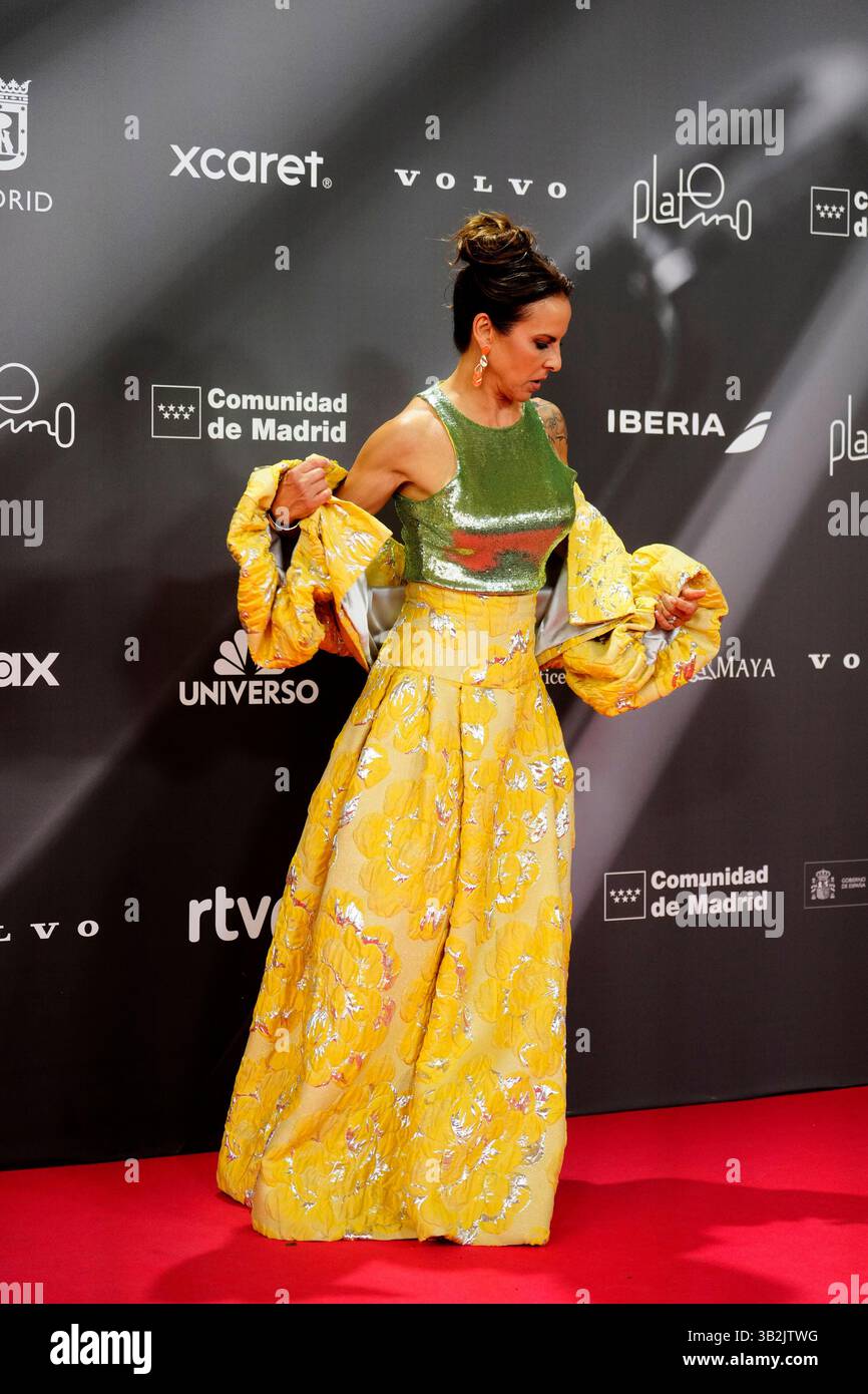 April 27, 2025, Madrid, Madrid, Spain: Kate del Castillo attends 12nd ...