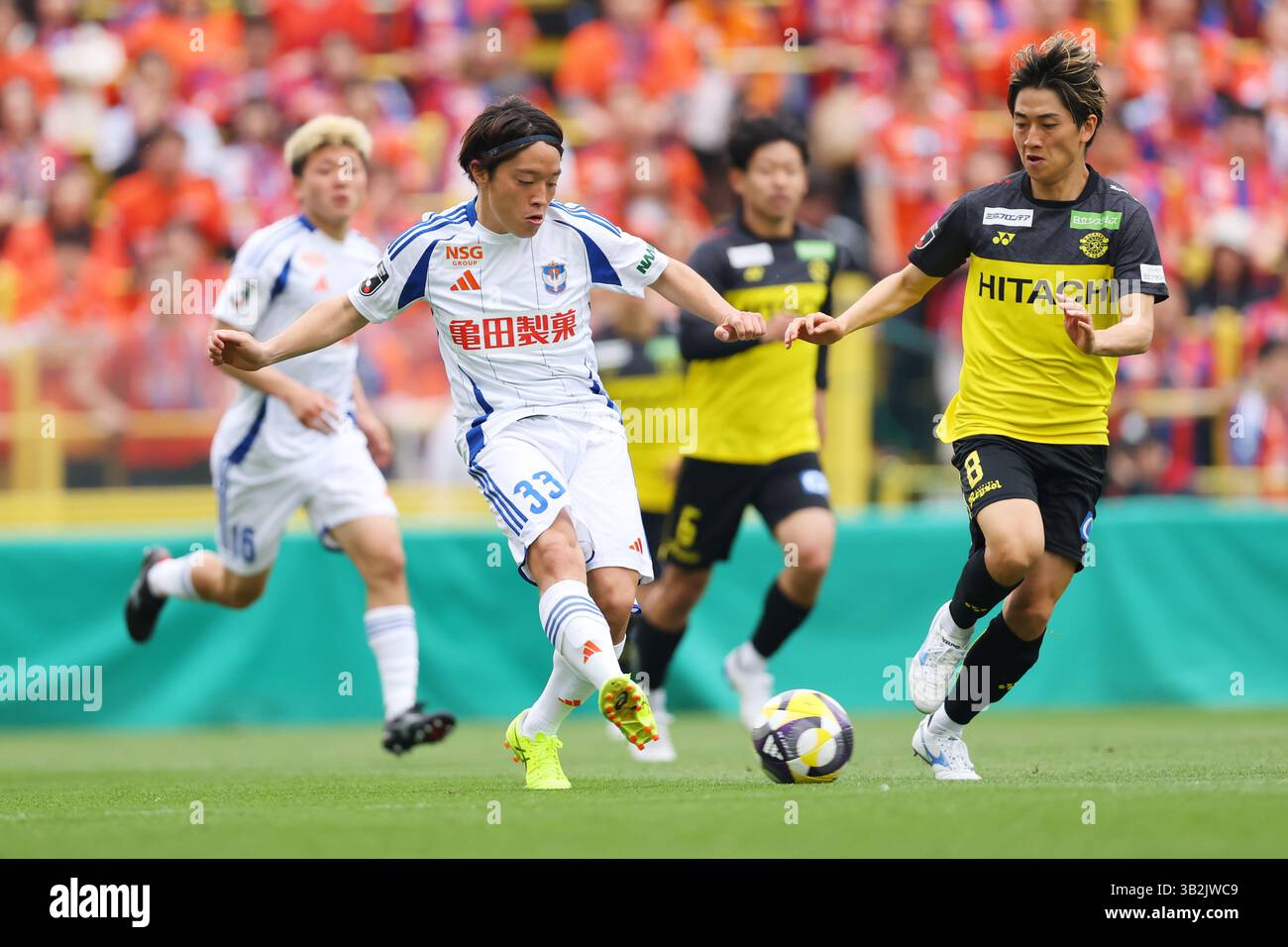 Chiba, Japan. 26th Apr, 2025. Yoshiaki Takagi (Albirex) Football/Soccer : 2025 J1 League match ...