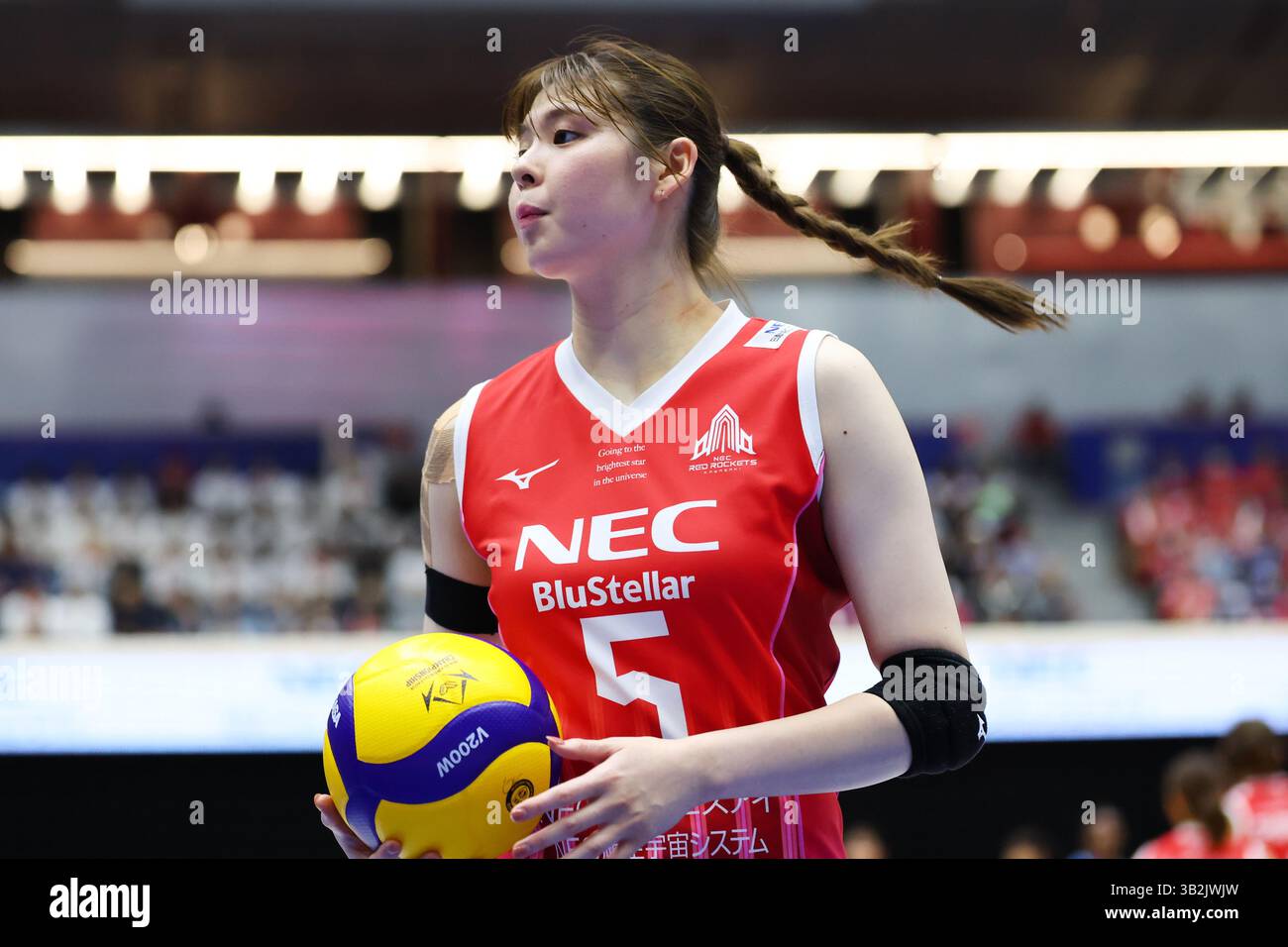 Kawasaki Todoroki Arena, Kanagawa, Japan. 26th Apr, 2025. Nichika Yamada (NEC), APRIL 26, 2025 ...