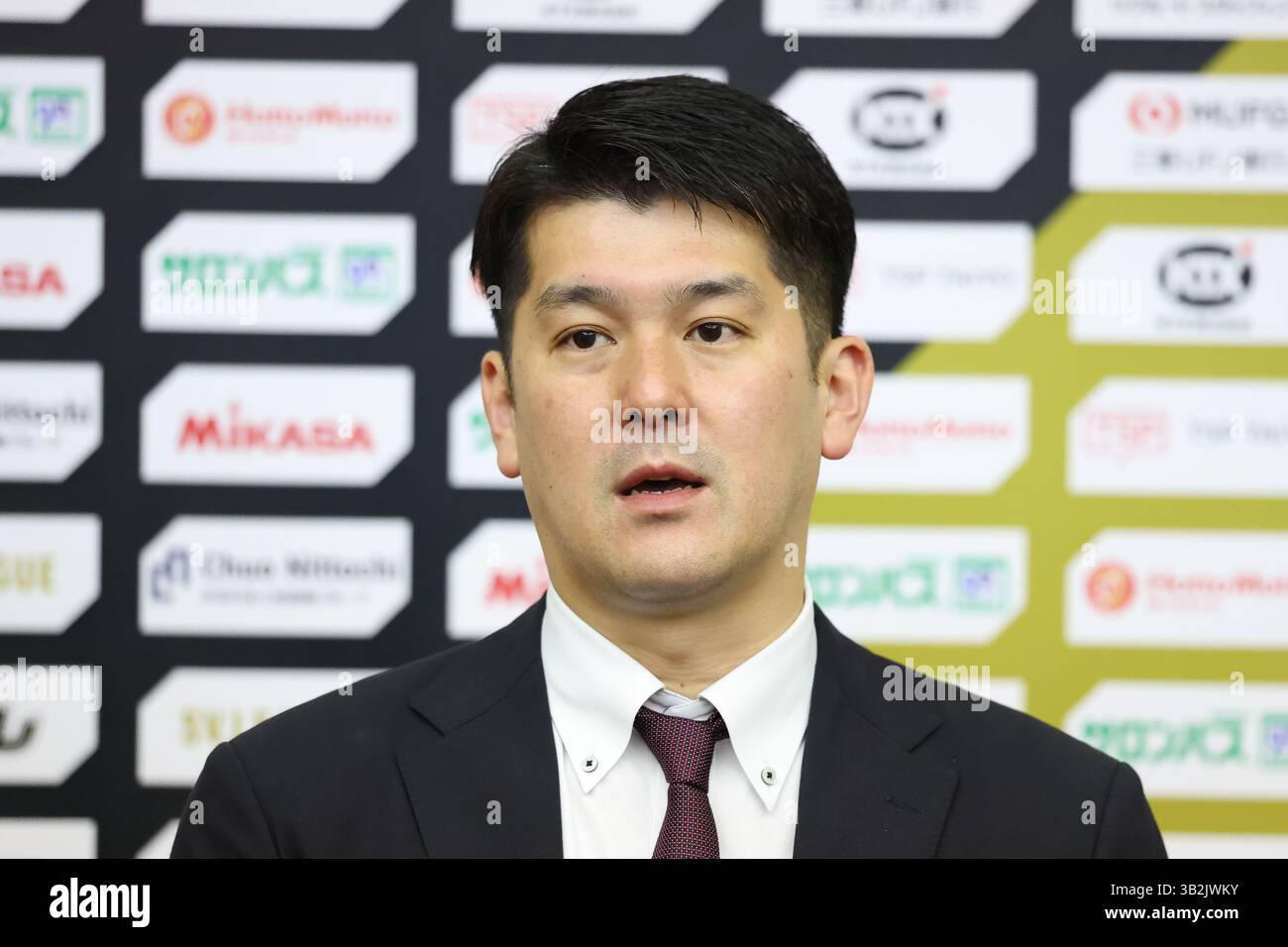 Kawasaki Todoroki Arena, Kanagawa, Japan. 26th Apr, 2025. Takayuki Kaneko (NEC), APRIL 26, 2025 ...