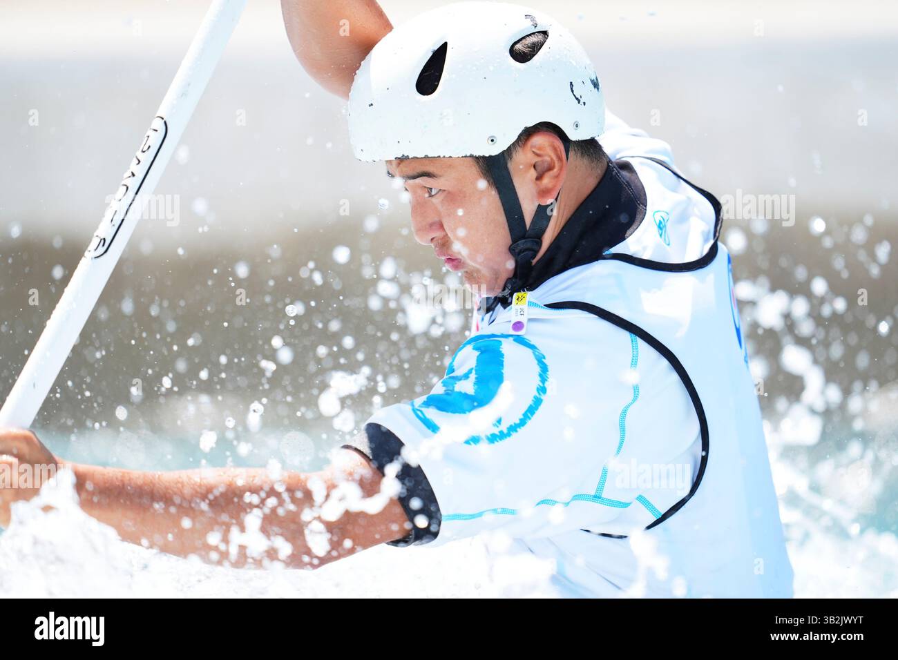 Canoe Slalom Centre, Tokyo, Japan. 27th Apr, 2025. Shota Saito, APRIL 27, 2025 - Canoe Slalom ...