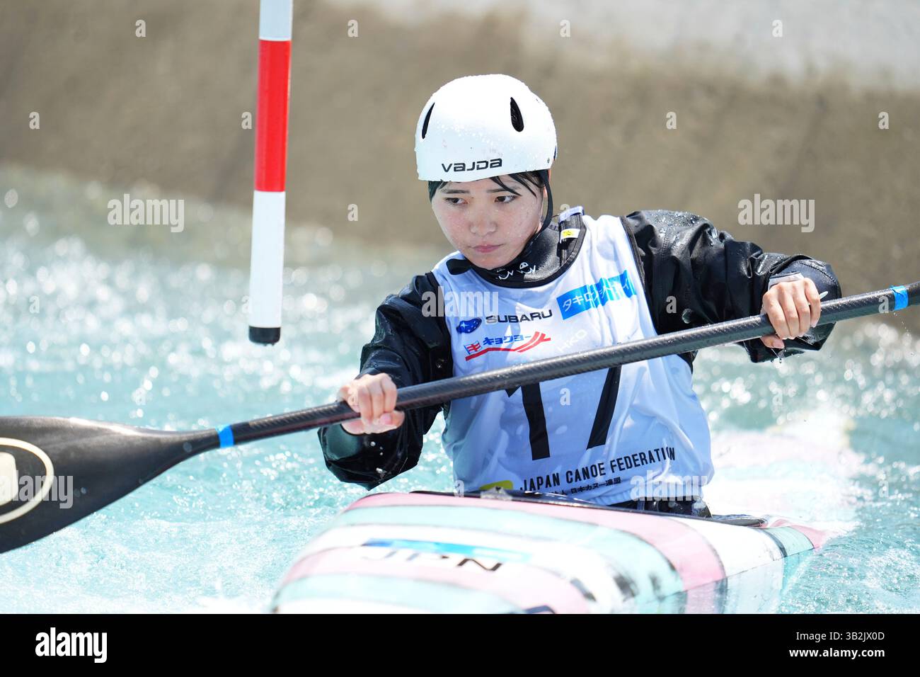 Canoe Slalom Centre, Tokyo, Japan. 27th Apr, 2025. Hanon Tanaka, APRIL ...