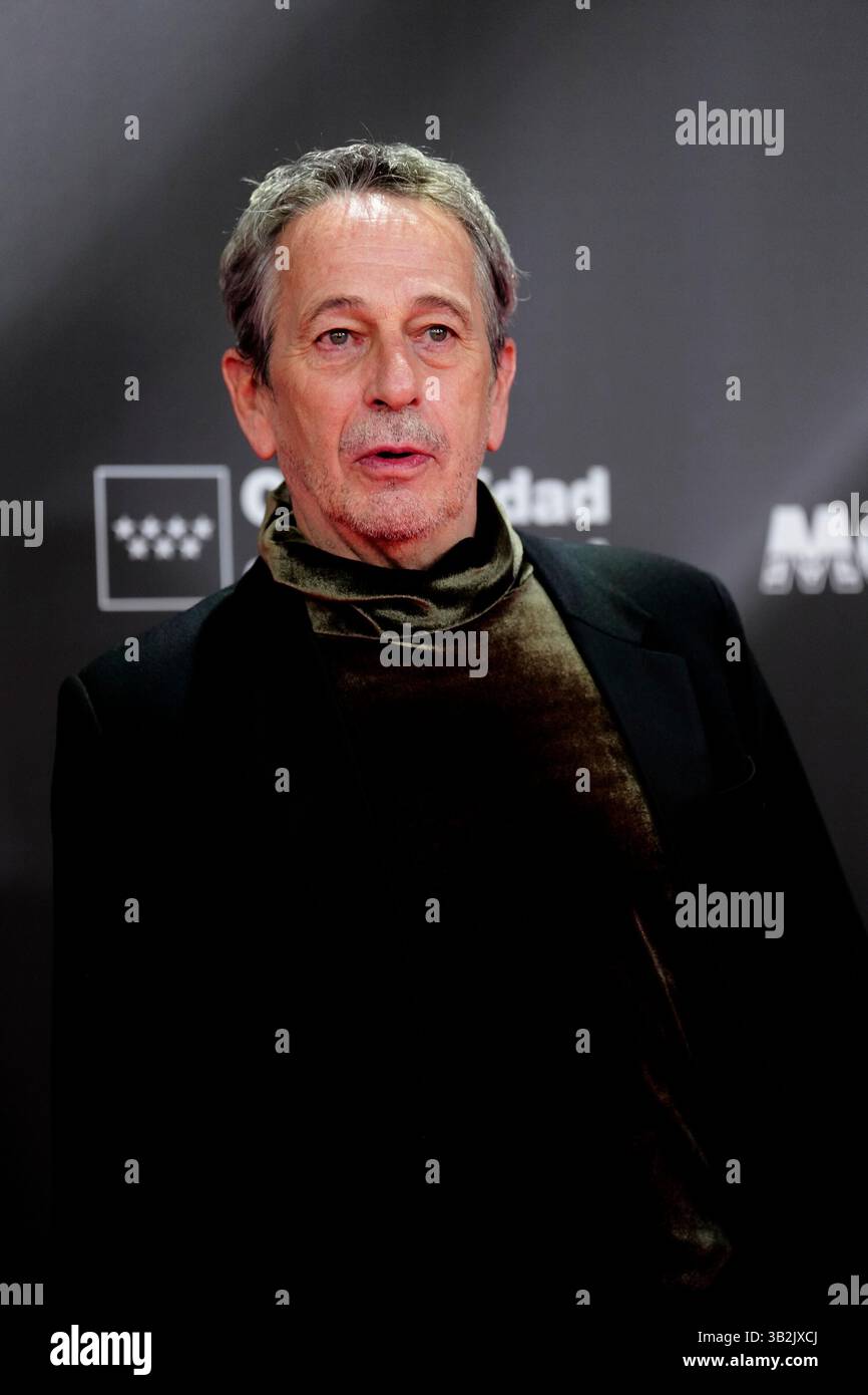 Alfredo Castro attends 12nd Platino Awards 2025 - Red Carpet at Palacio Municipal de Congresos ...