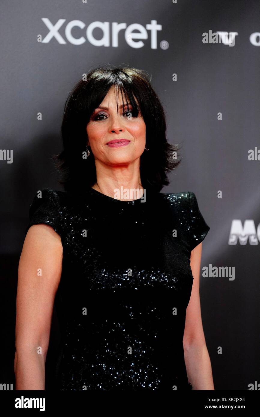 Ana Alvarez attends 12nd Platino Awards 2025 - Red Carpet at Palacio ...