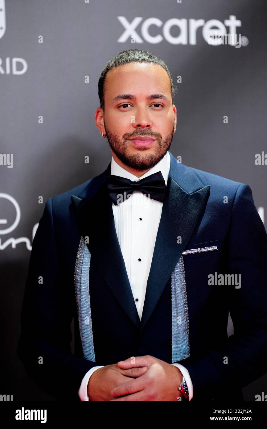 Prince Royce attends 12nd Platino Awards 2025 - Red Carpet at Palacio ...