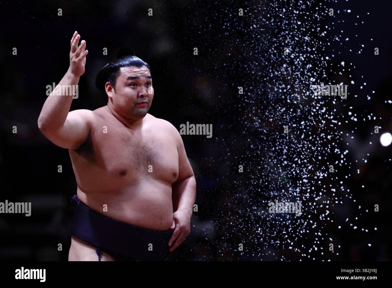 Yokohama Arena, Kanagawa, Japan. 26th Apr, 2025. Kirishima, APRIL 26, 2025 - Sumo : Yokohama ...